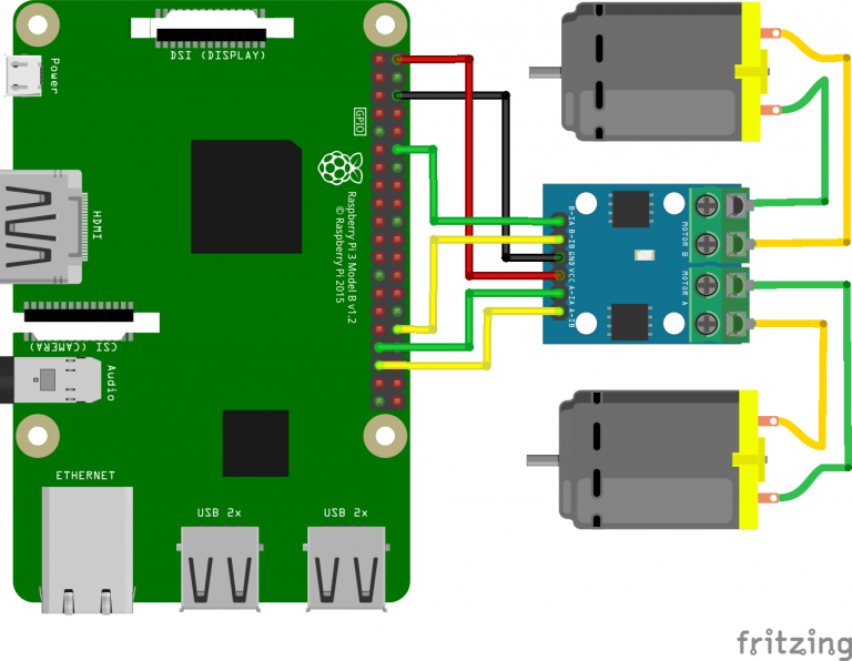 Raspberry PI 3 + Motorsteuerung – Stefan's WebBlog