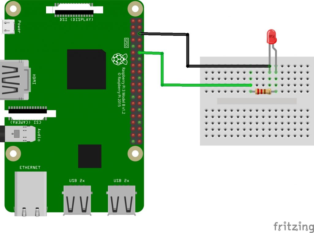 Raspberry PI 3 LED ansteuern – Stefan's WebBlog