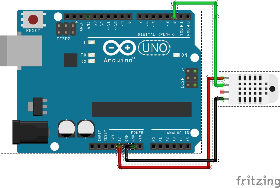 Arduino – DHT11 Feuchtigkeitsmesser – Stefan's WebBlog